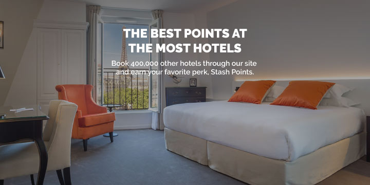 Earn Free Nights at Unique Hotels - Stash Hotel Rewards